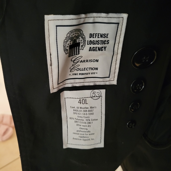 Garrison Collection | Jackets & Coats | Trench Coat Black Defense ...